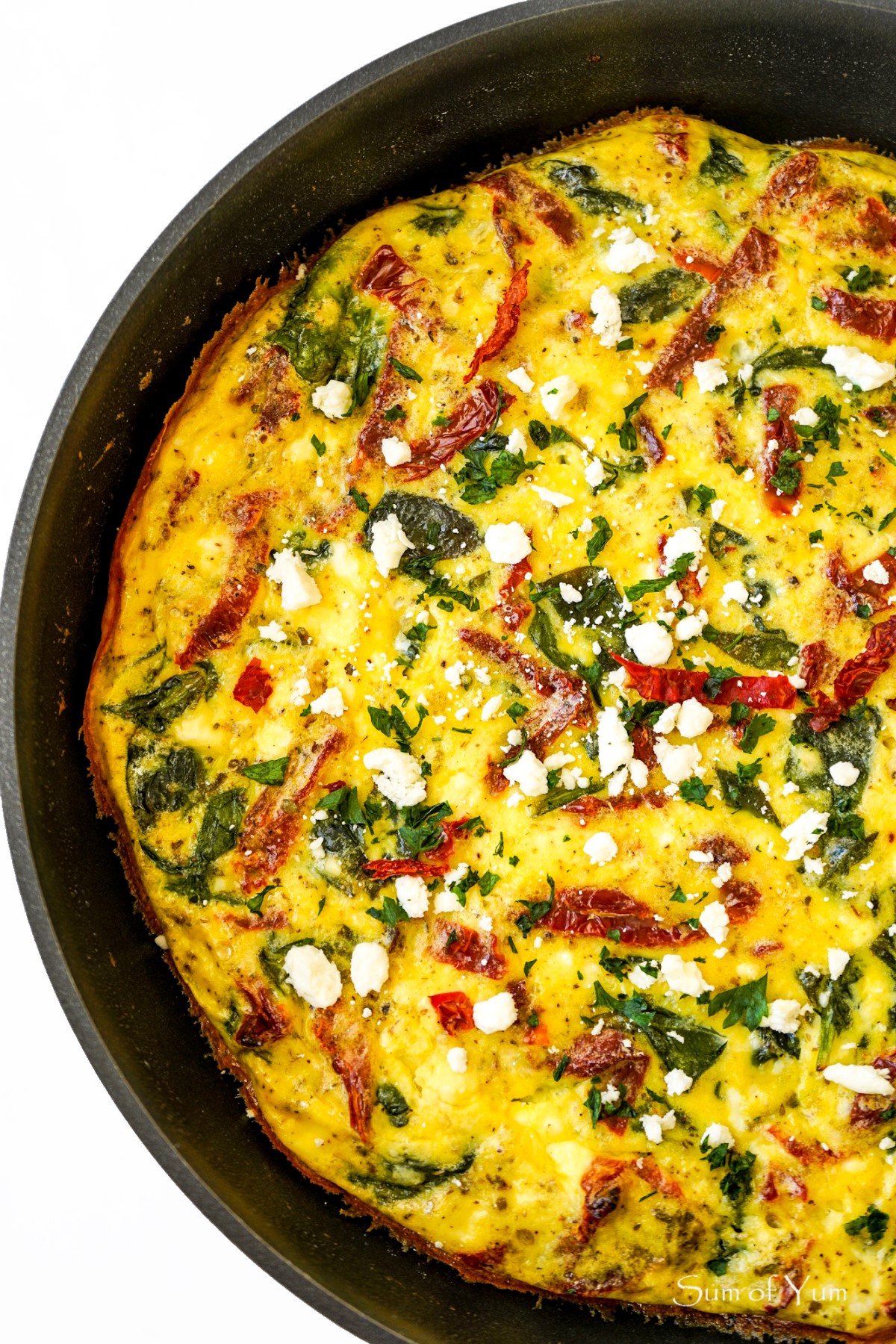 Greek Frittata - Sum of Yum